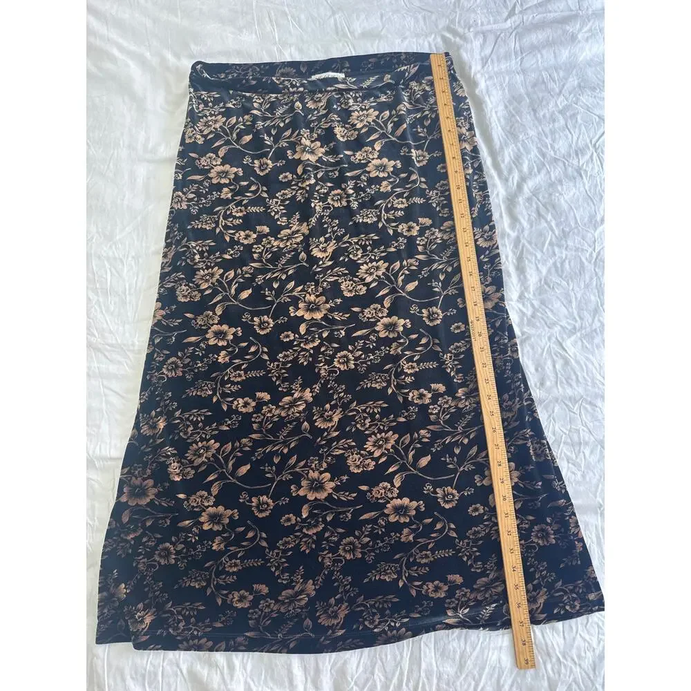 judith harth | Skirts | Vintage Judith Harth Black Velvet Maxi Skirt ...